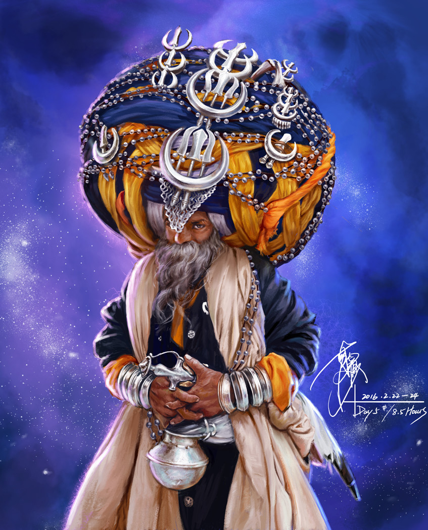 ArtStation - An Indian ascetic