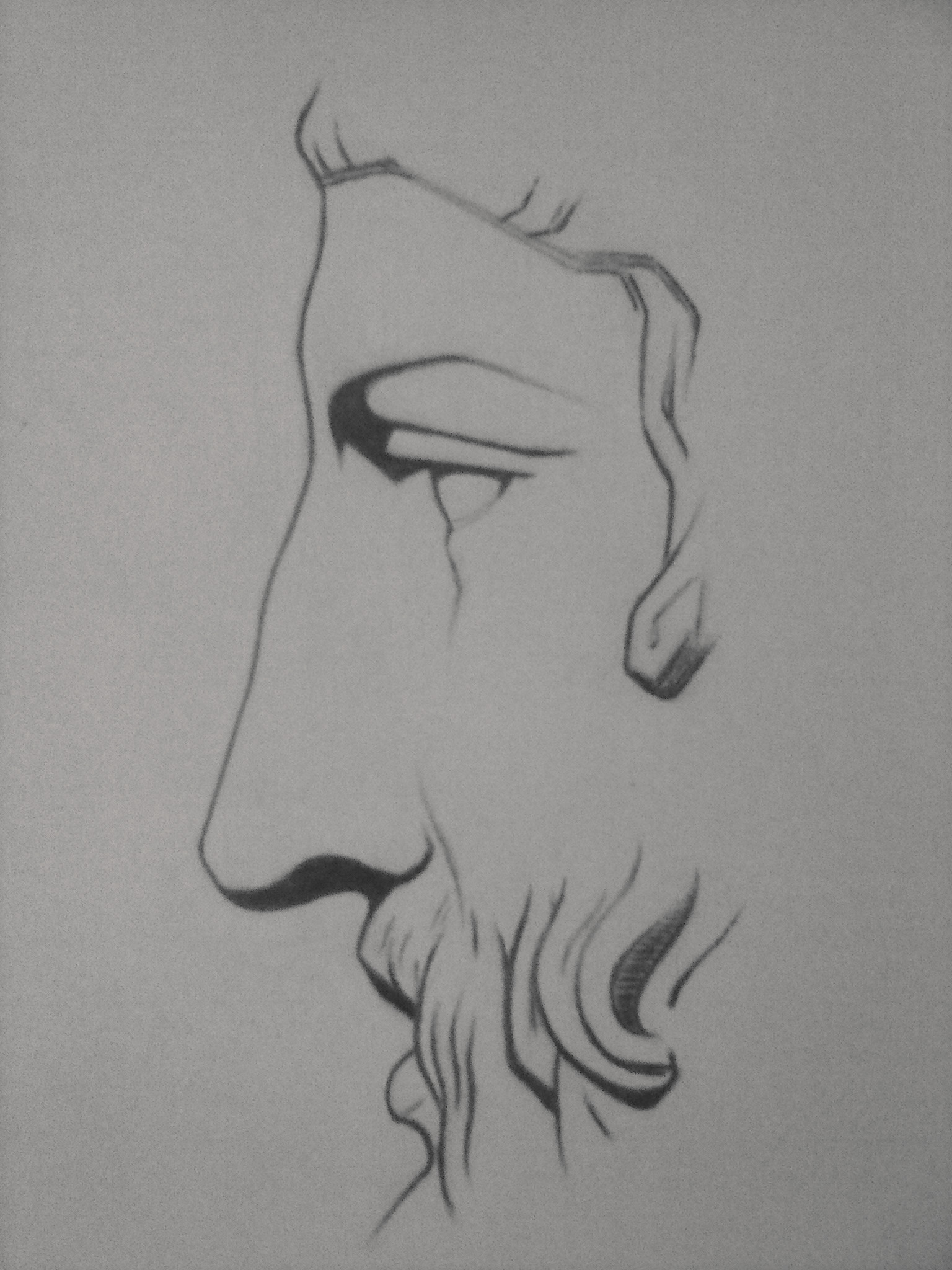 ArtStation - Philosopher Profile: Traditional Drawing