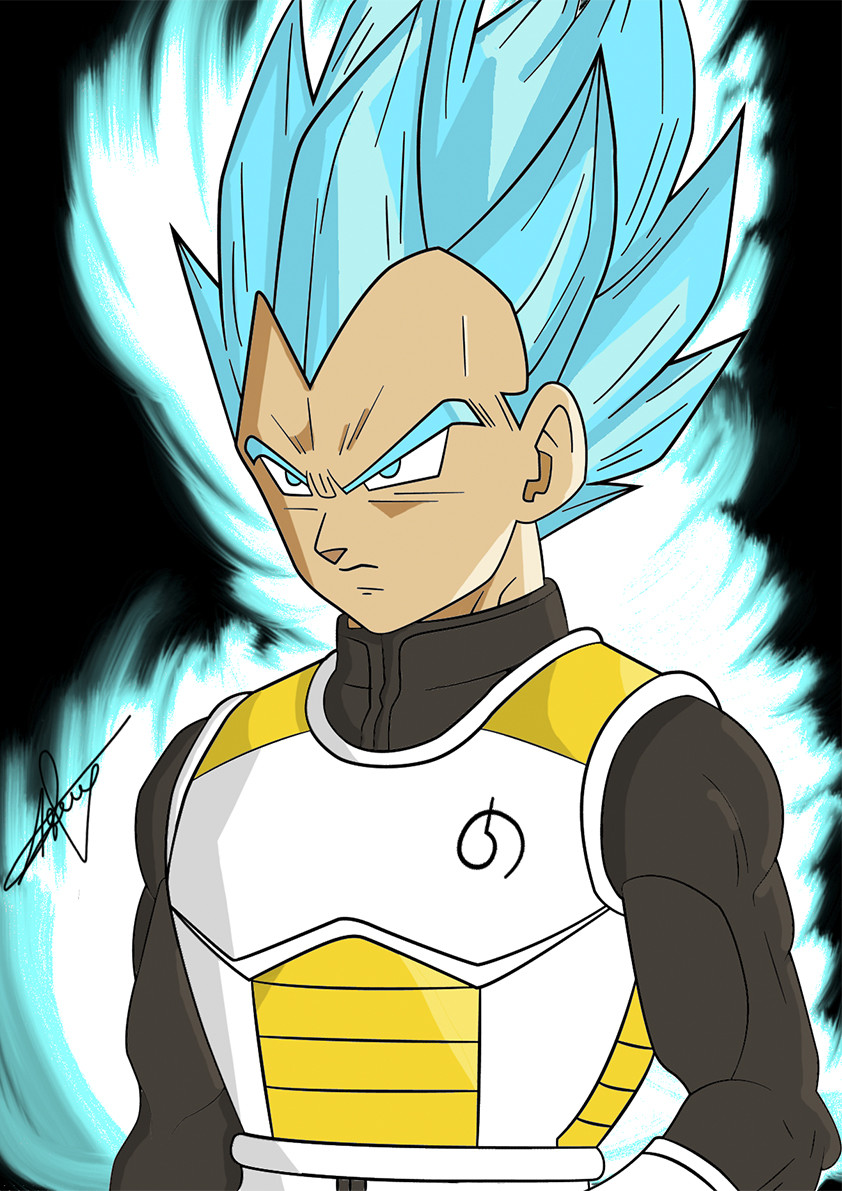 ArtStation - Vegeta - Dragon Ball Super