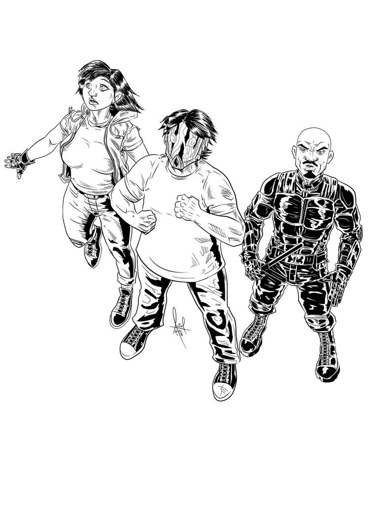 ArtStation - the power trio PP 2018