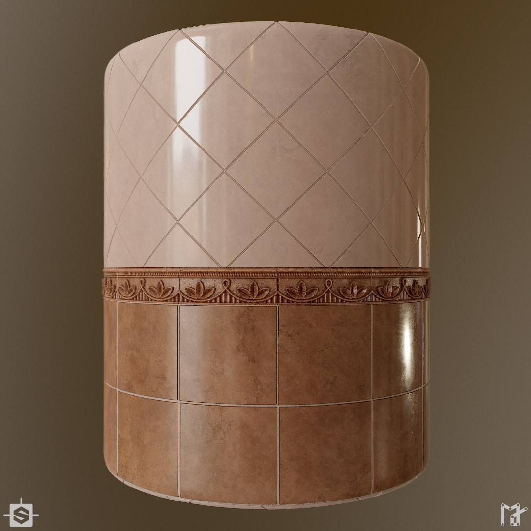 Max Kutsenko - Roda de Bera wall tiles