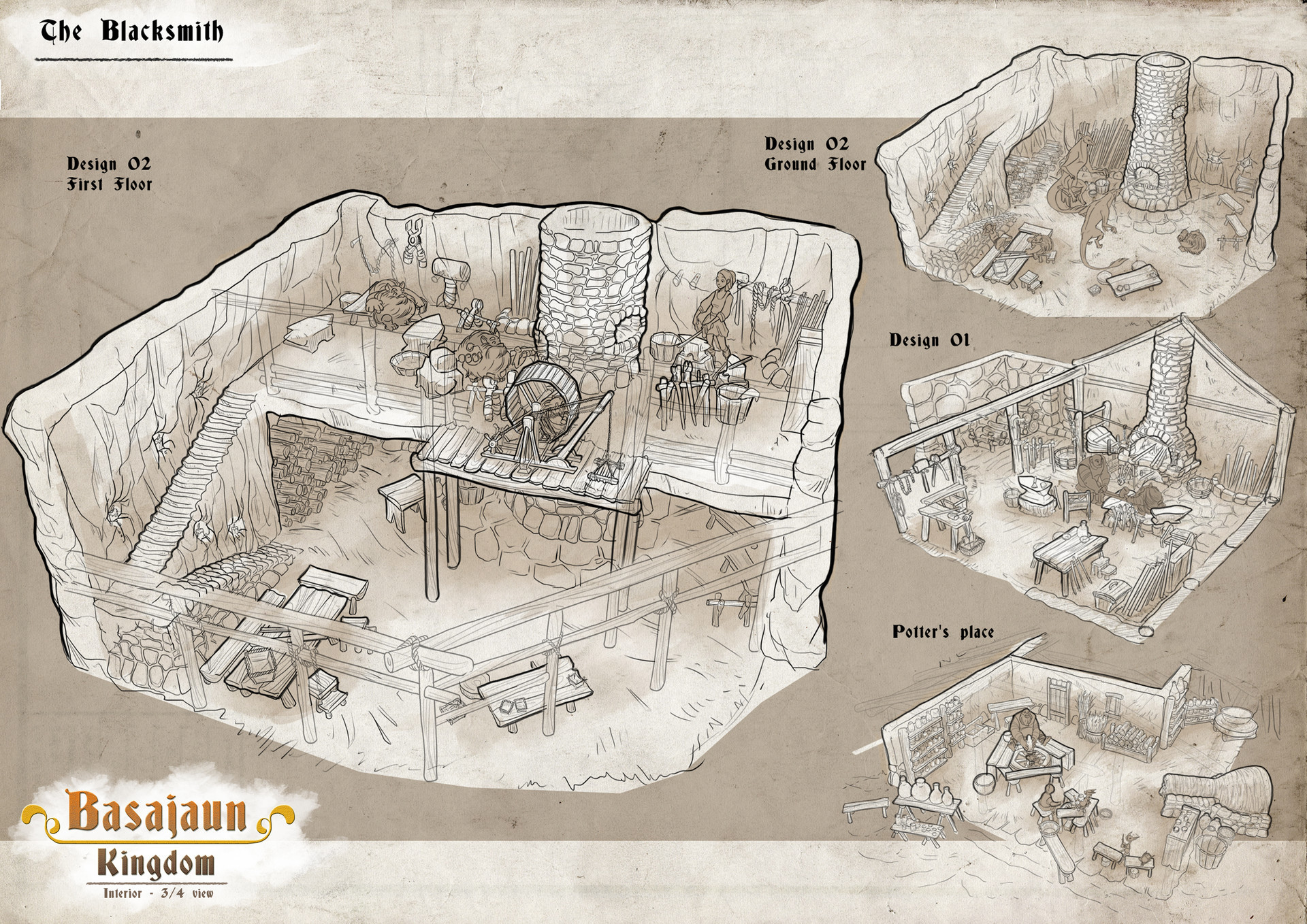ArtStation - Basajaun Kingdom
