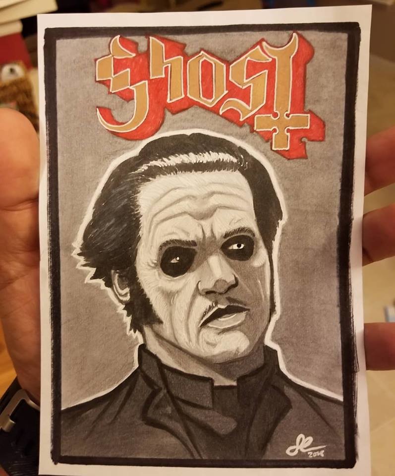 ArtStation - Cardinal Copia Ghost Sketch