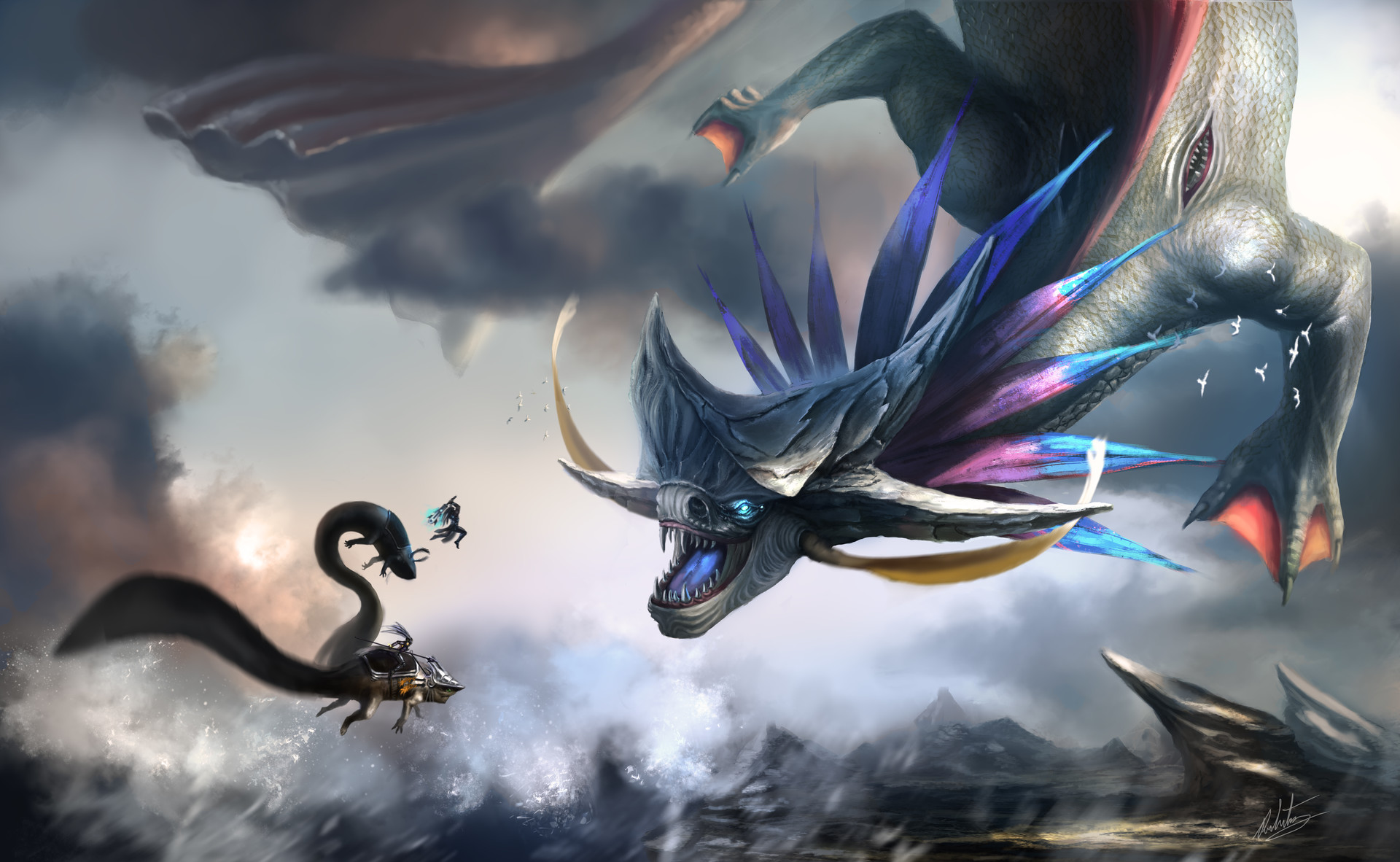 ArtStation - Hunters of the gods