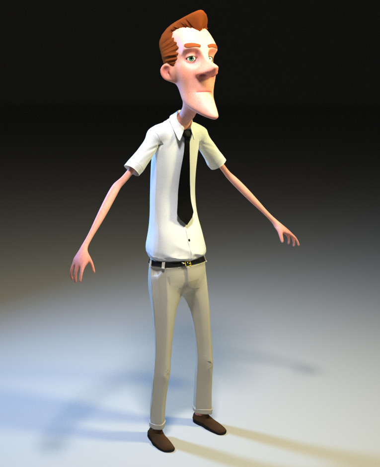 Teyon Alexander - Cartoon Characters Created for Poser