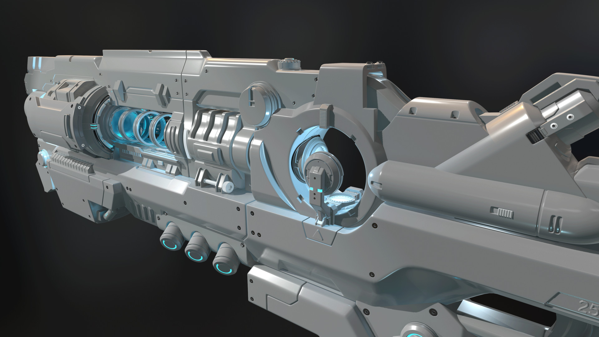 ArtStation - Static Rifle Fan Art