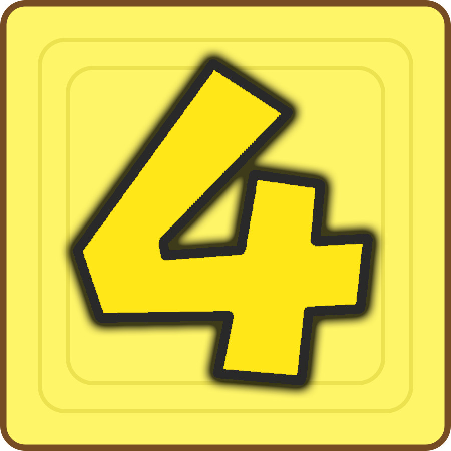 Kathryn Raccuglia - Mario Party 5 Card Party Assets 3: Number Cards