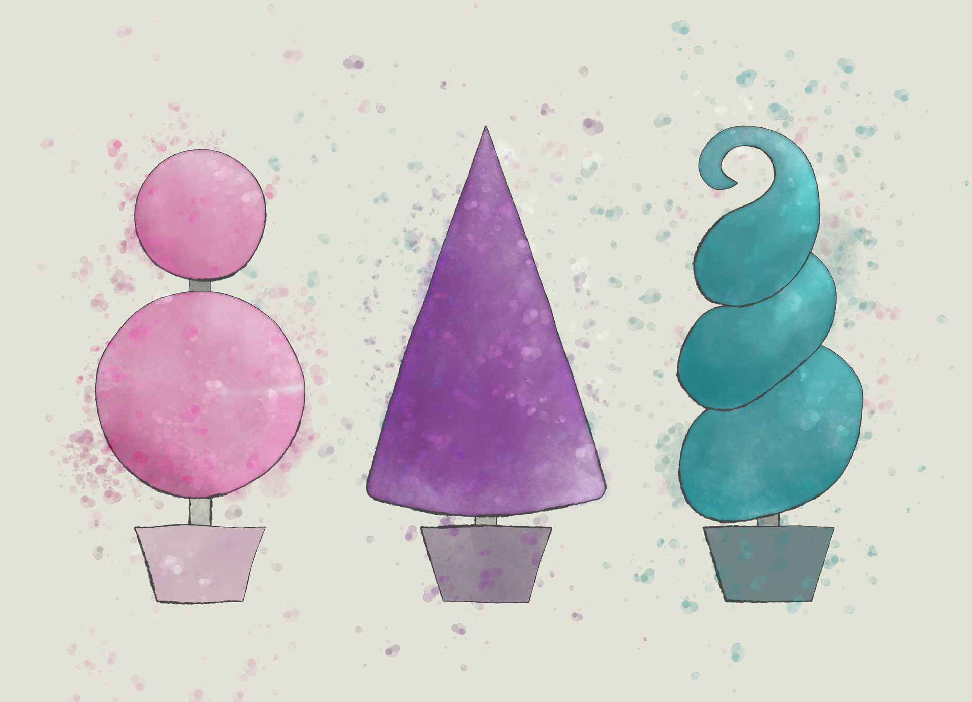 ArtStation - Topiary Trees