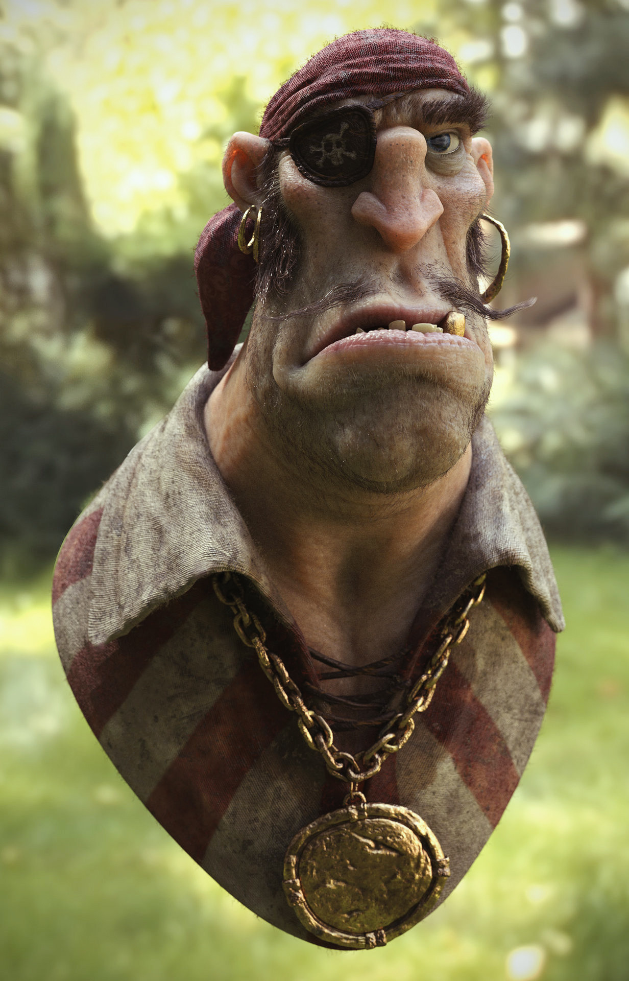 Pirate by Pedro Conti : r/Caricatures