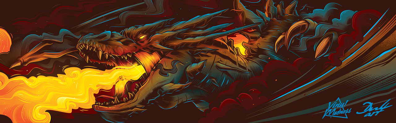 ArtStation - Dragon breath