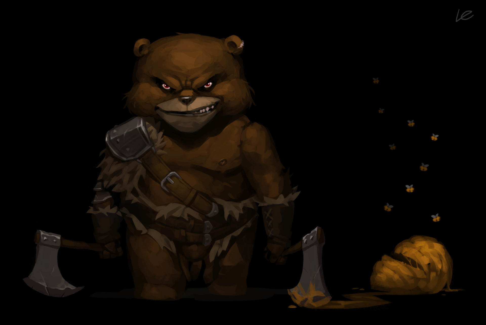 ArtStation - Teddy Bear Serker