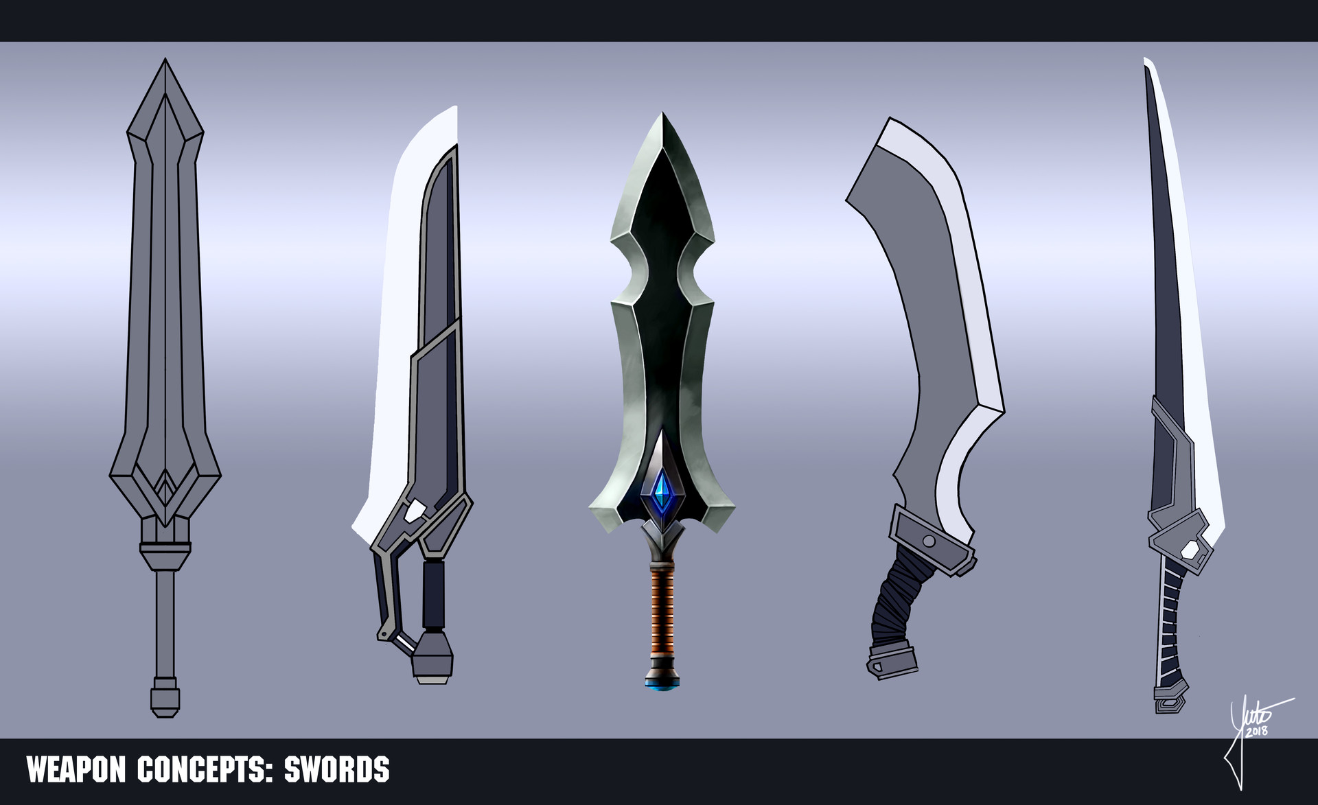 ArtStation - Swords 01