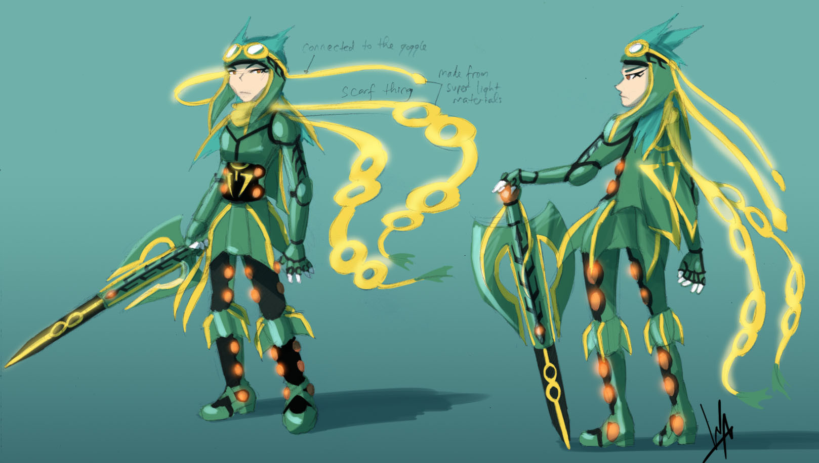 Rayquaza Human Form