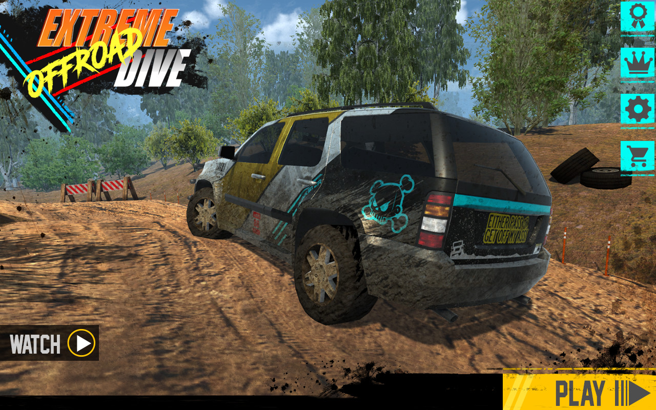 ArtStation - UI of Extreme Off Road Drive