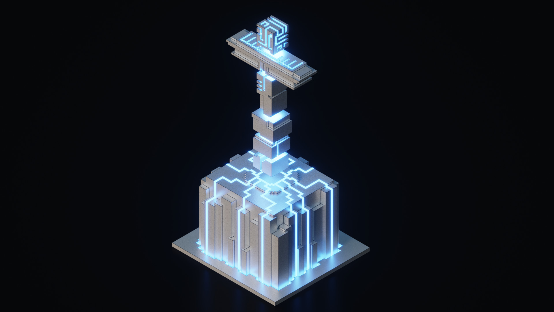 ArtStation - Sci-Fi Totem