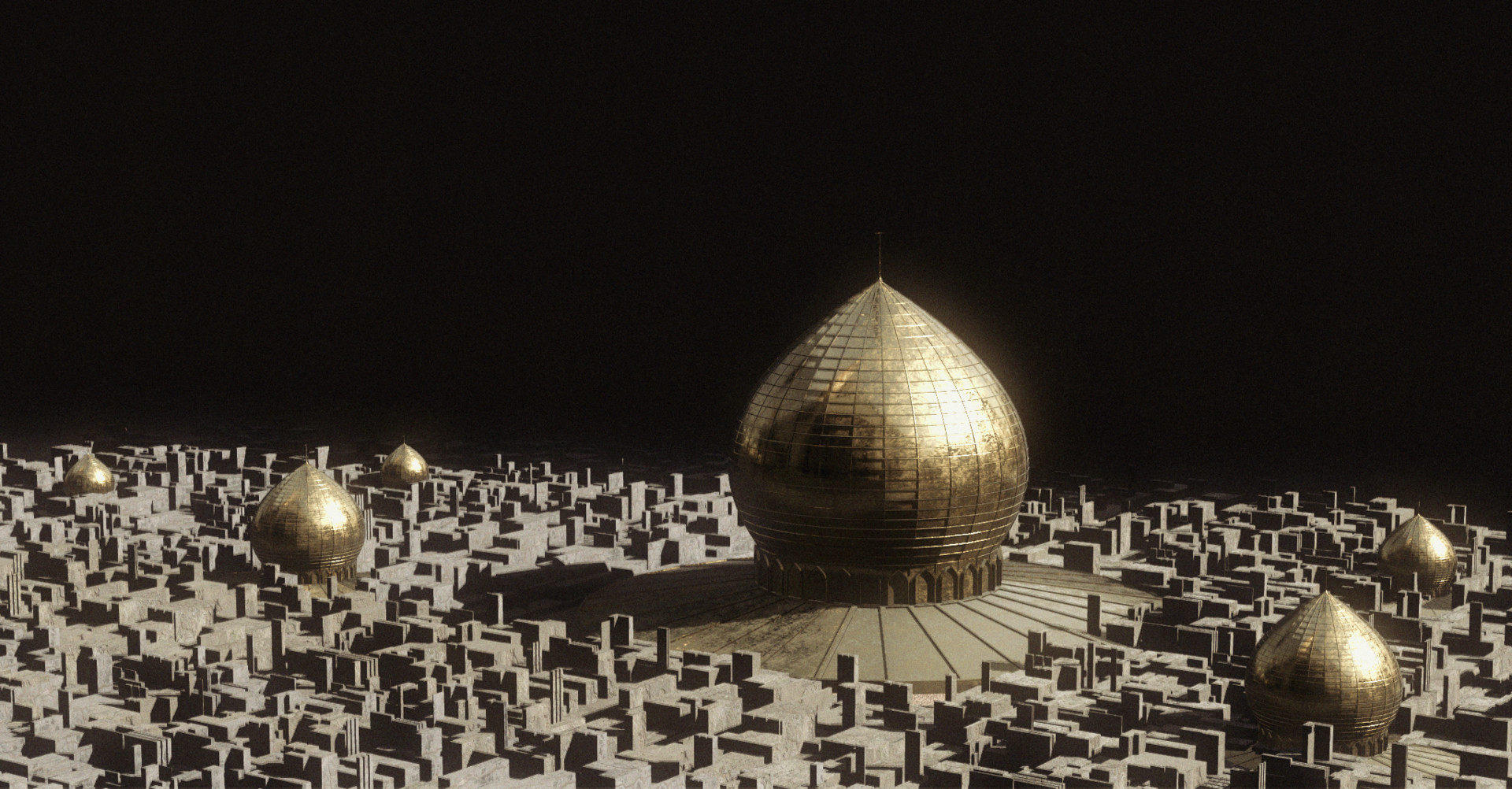ArtStation - Islamic Domes with Gribble