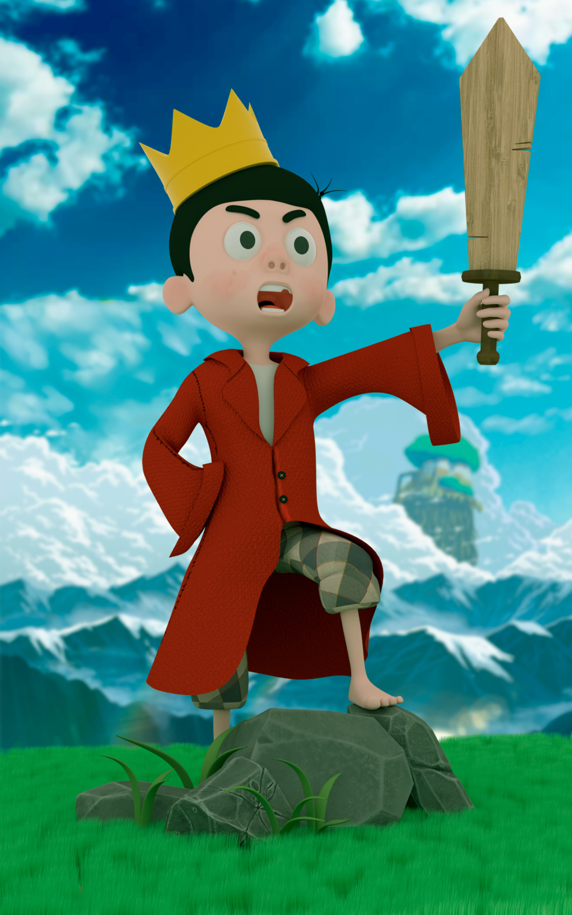 ArtStation - Yugo, The boy King