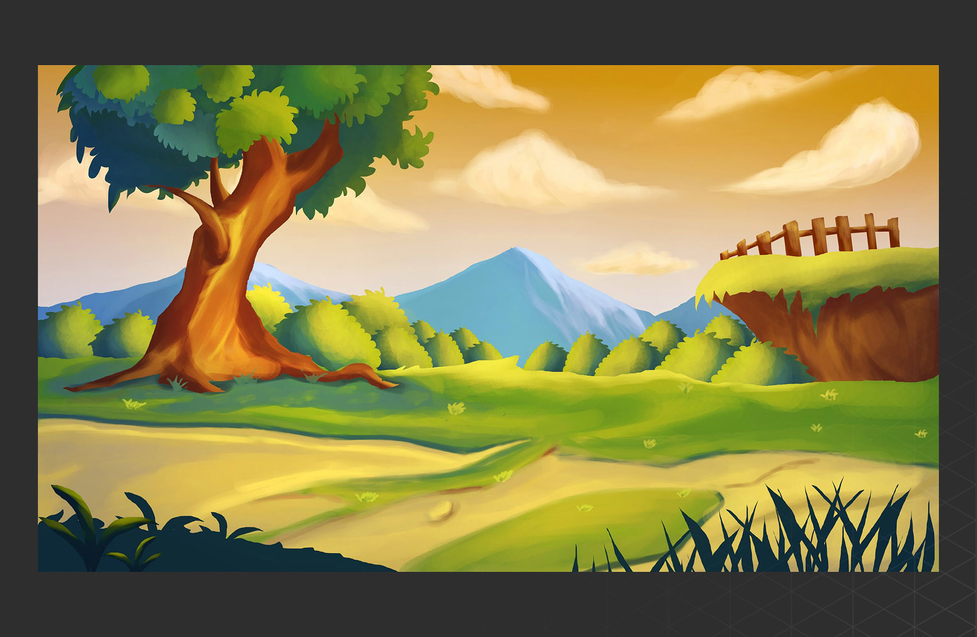 ArtStation - Enviroment Platform game