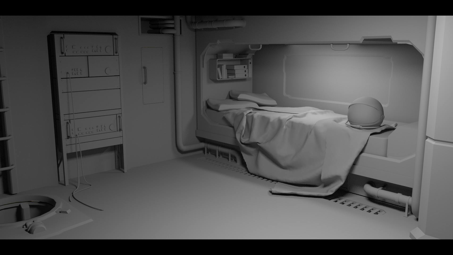 Space Station Bedroom