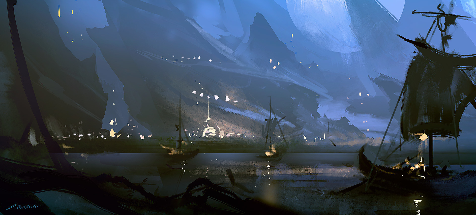 darek-zabrocki-forest-of-stone-by-daroz-d9rvdrz.jpg (1920×867)-花瓣网