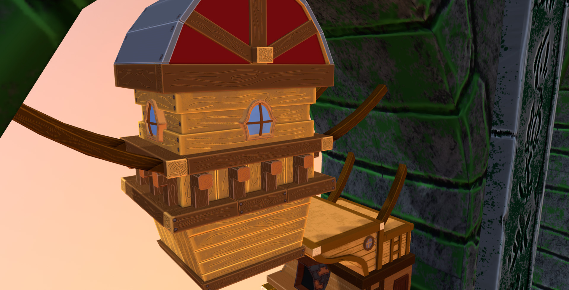 ArtStation - House under the bridge