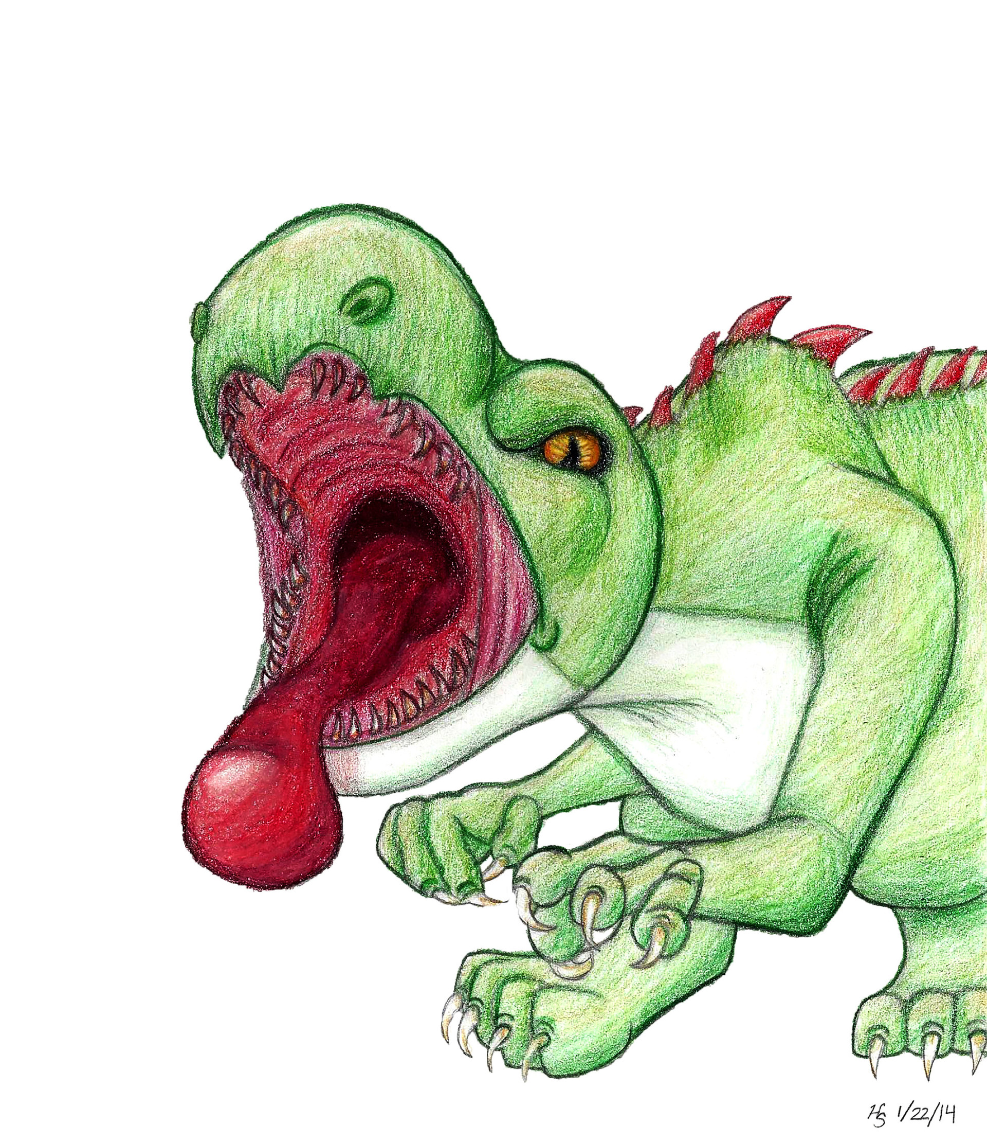 does yoshi have teeth