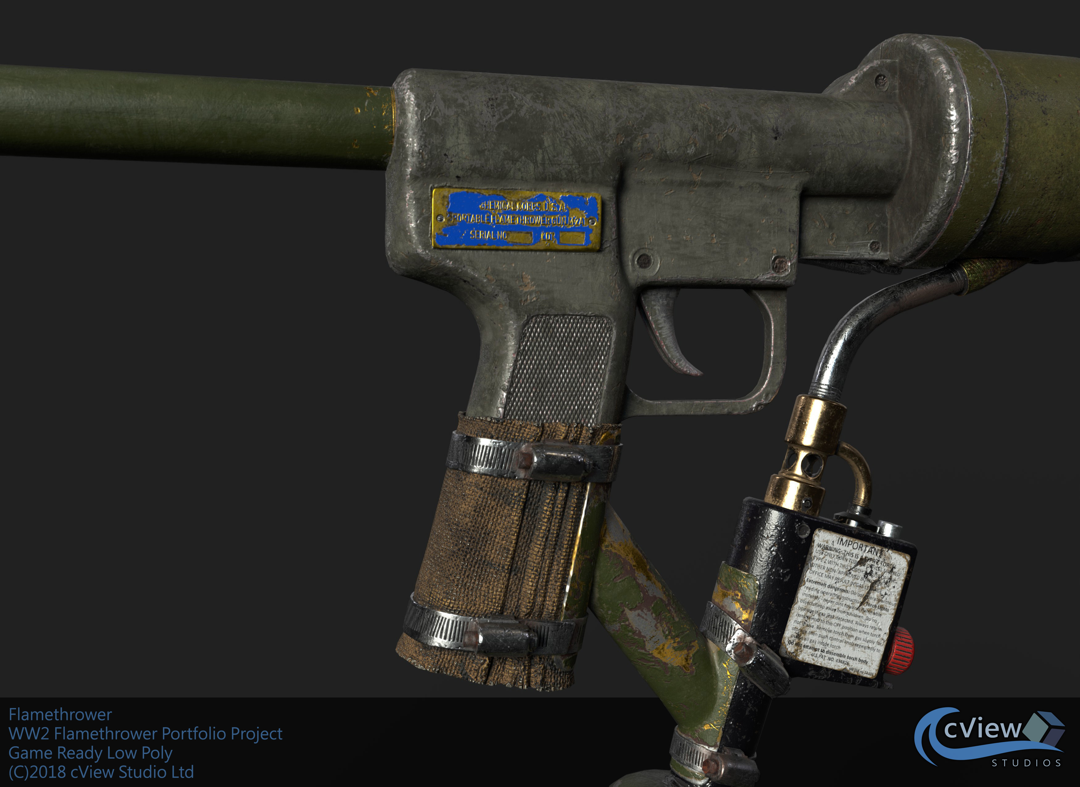 Shashank sharma - WWII M2-2 Flamethrower