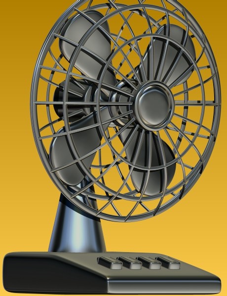 ArtStation - Table Fan