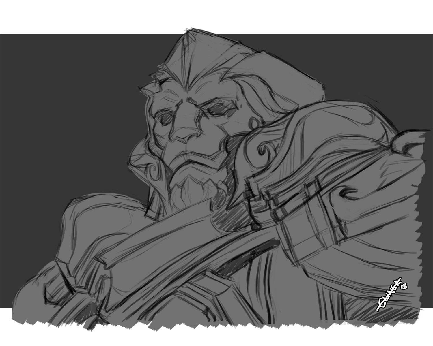 Chloe Ince - Paint Study: Anduin