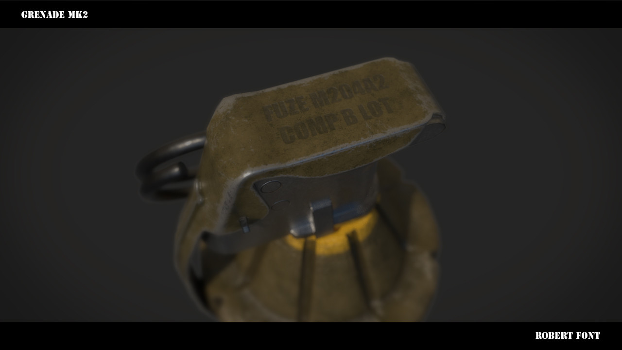 Robert Font - Mk2 Grenade