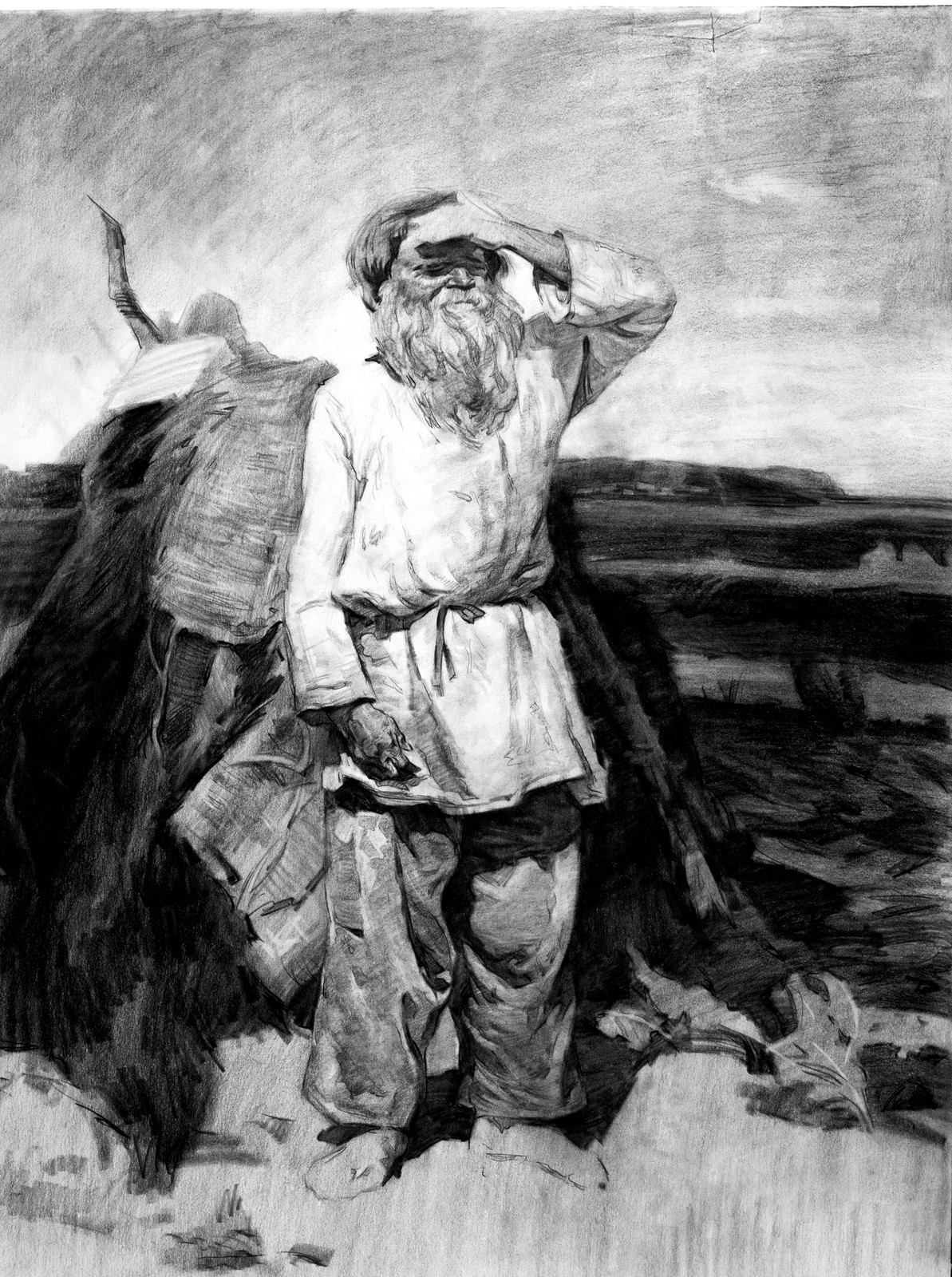 Stan Prokopenko - Old Gardener Study