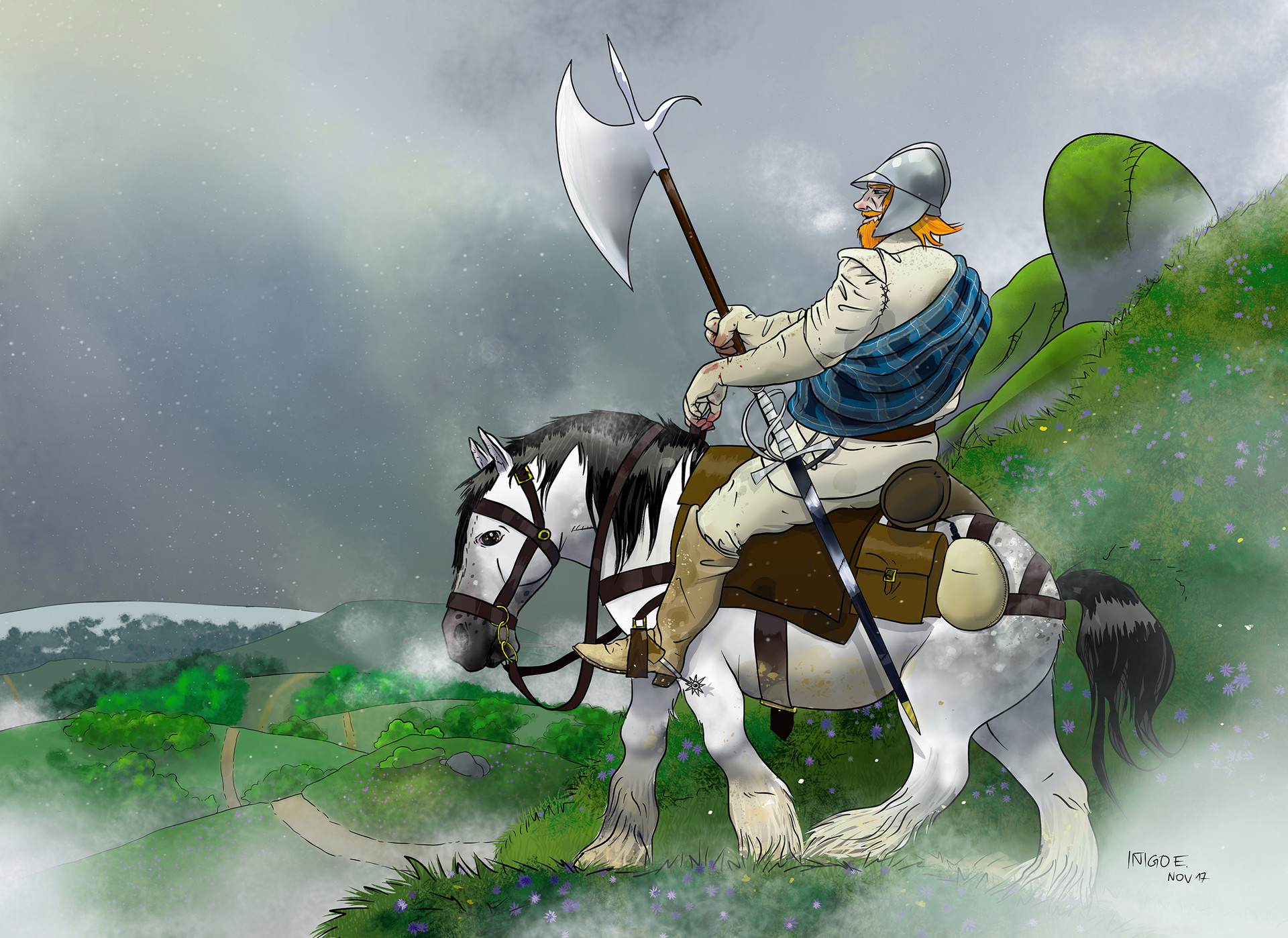 ArtStation - SCOTTISH REIVER
