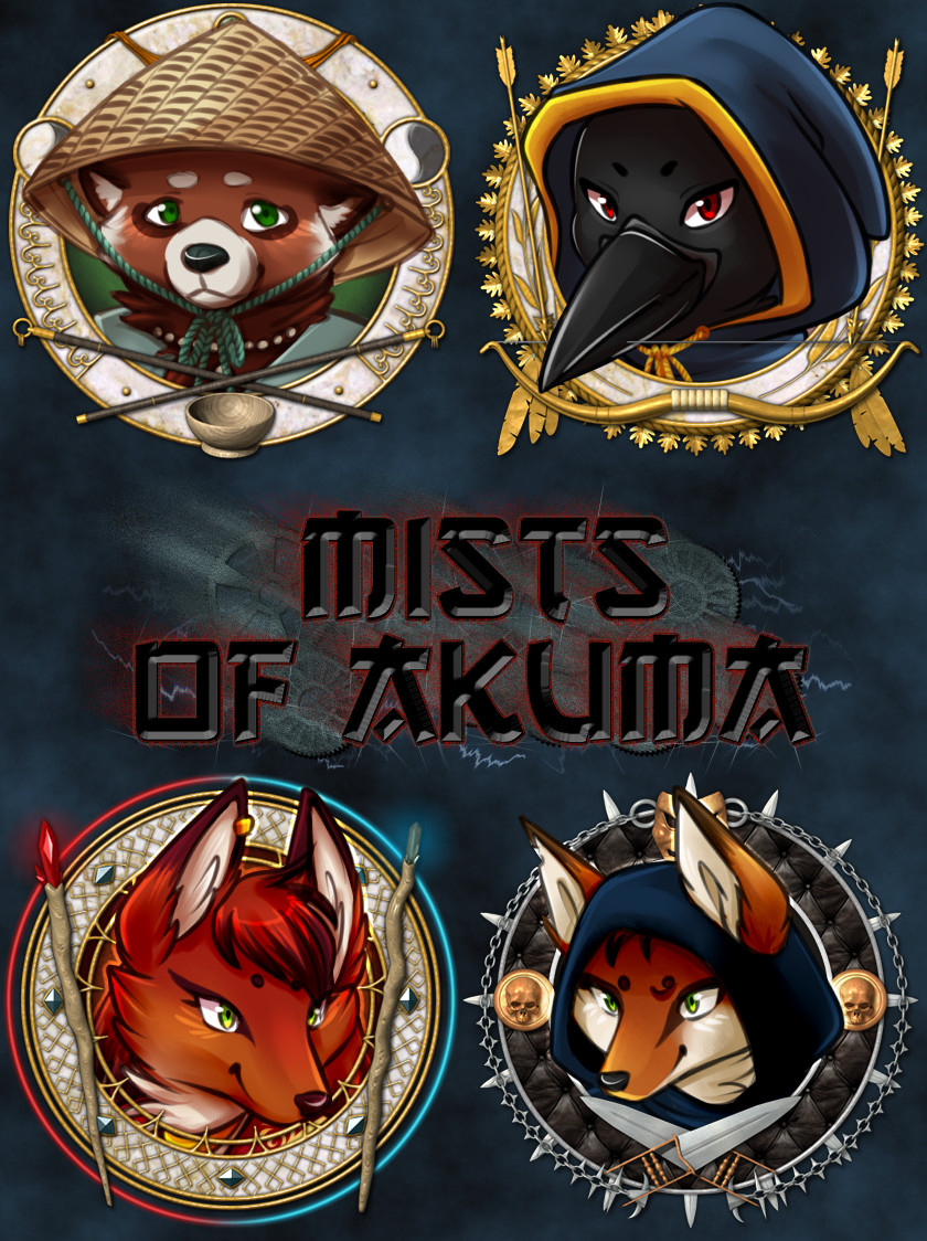 ArtStation - Token Art: Mists of Akuma