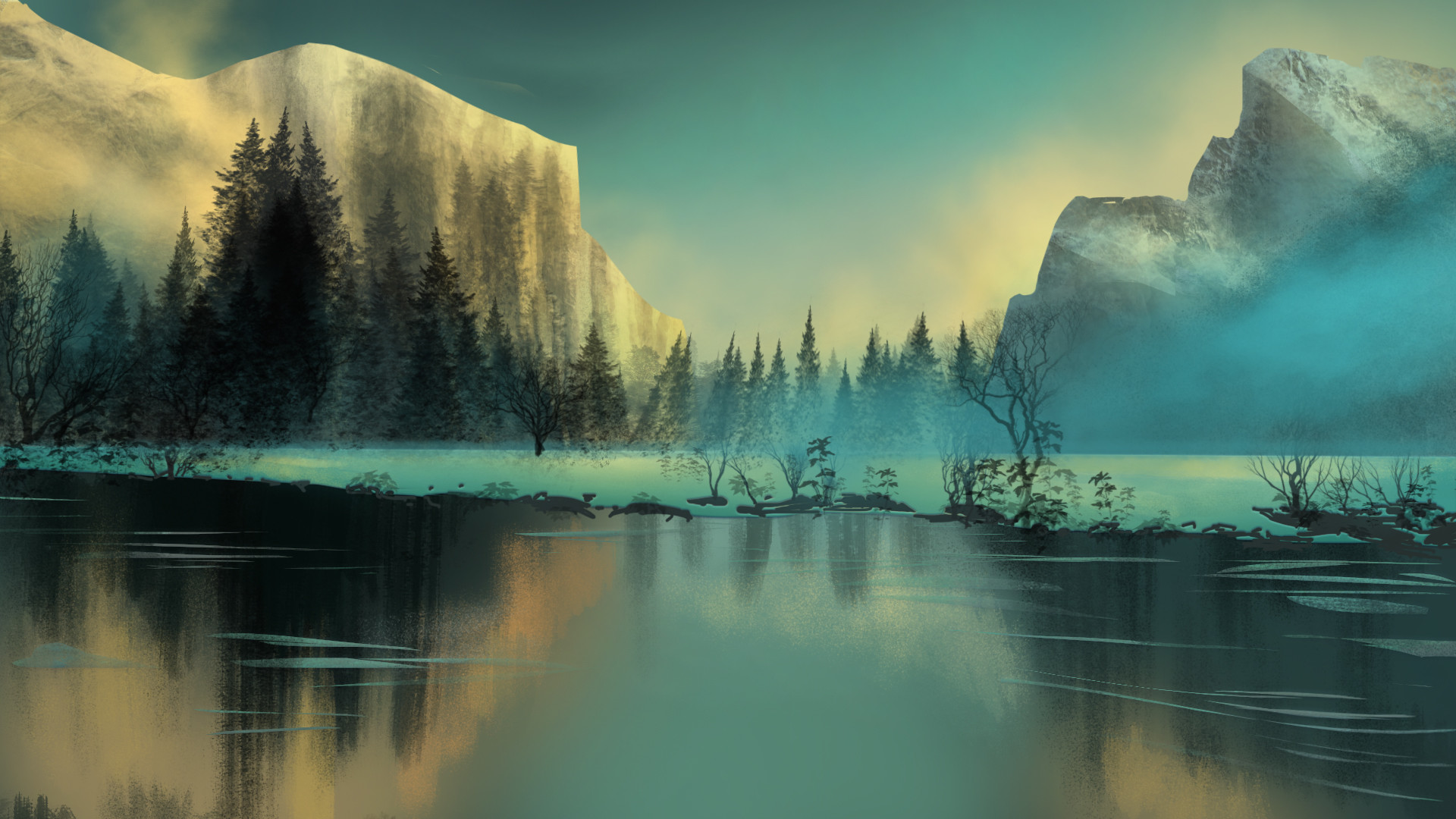 ArtStation - Landscape studies