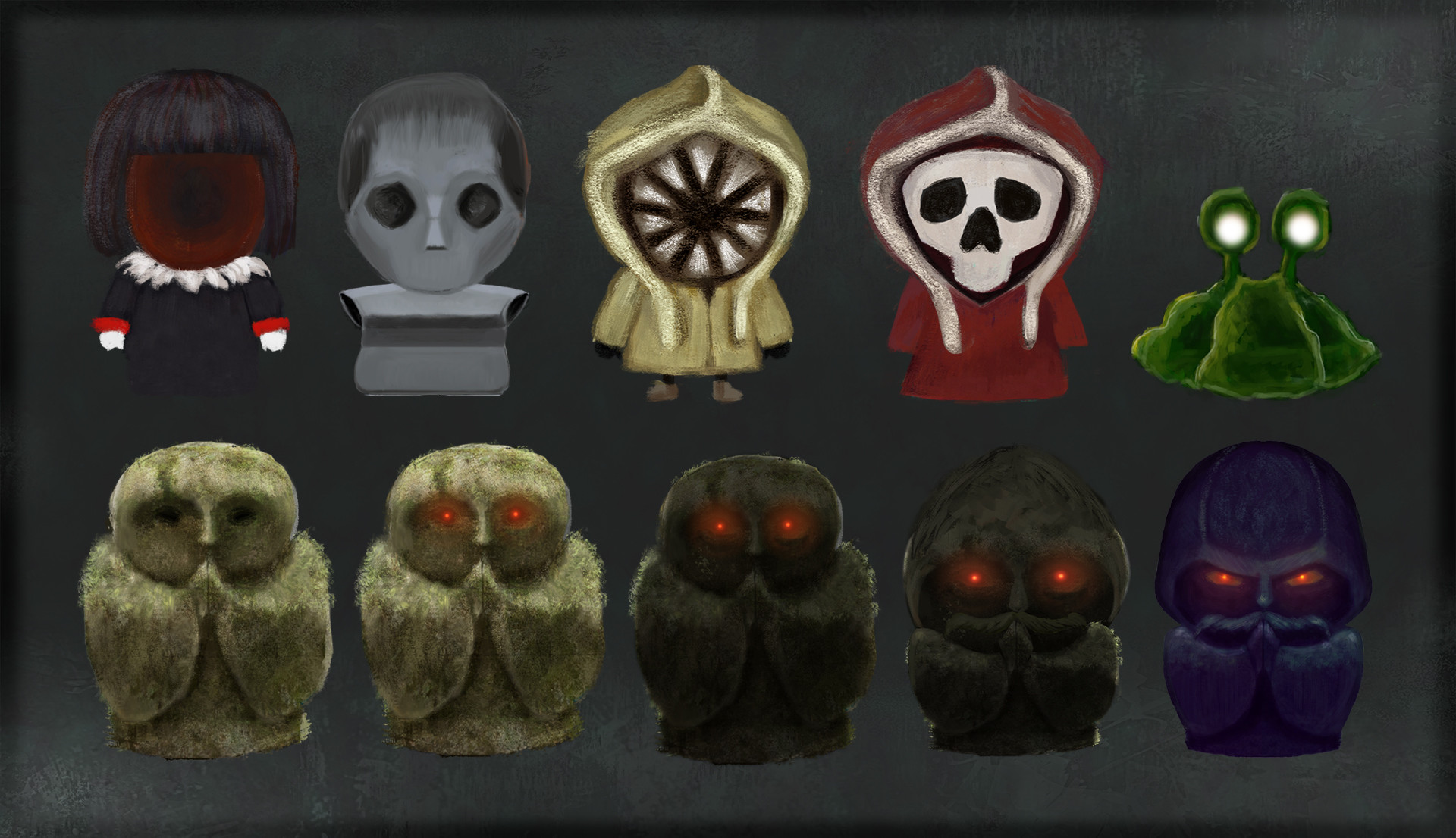 Virginia Daniele - Waking Violet Concept Art