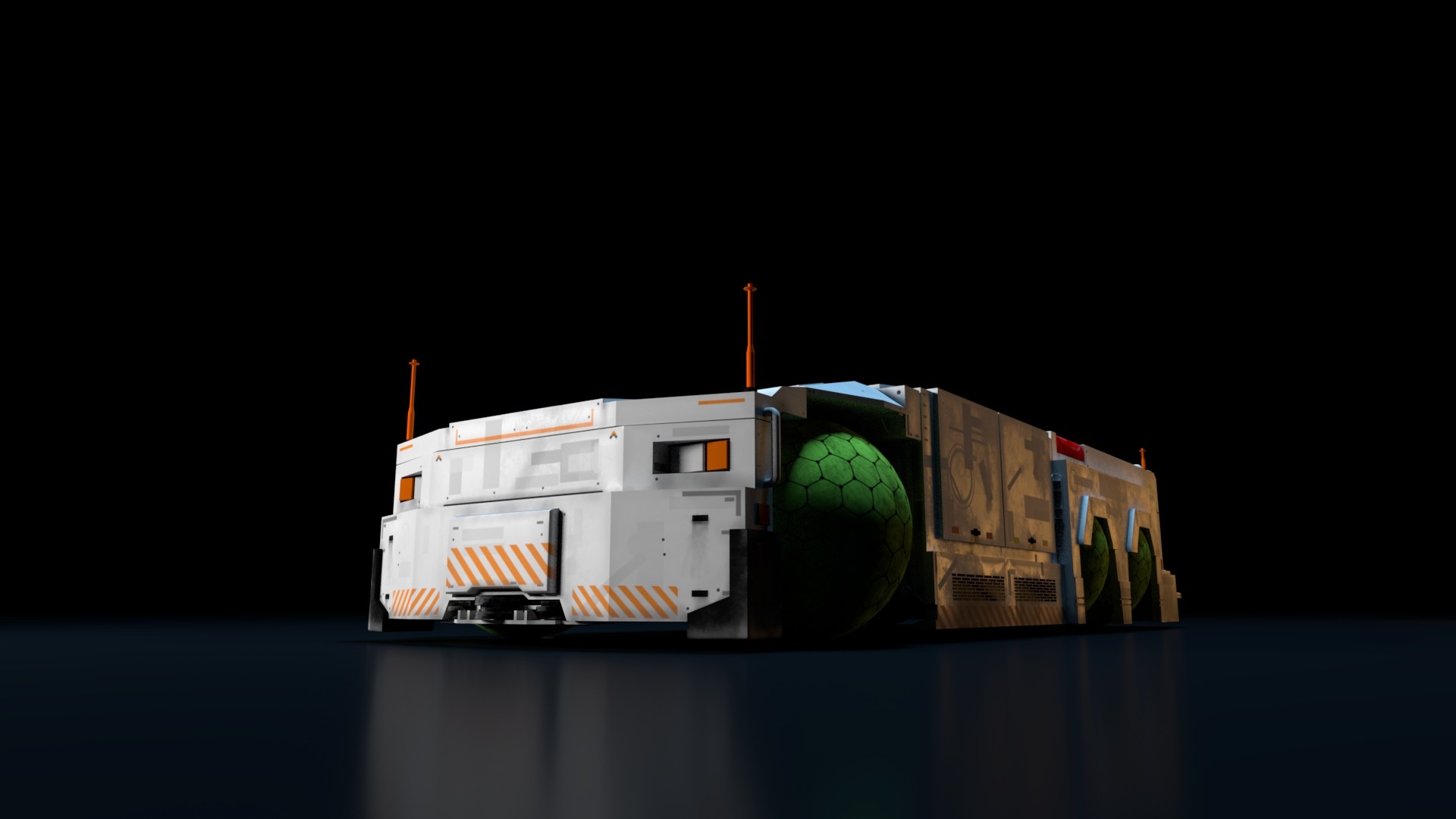 ArtStation - pushback truck