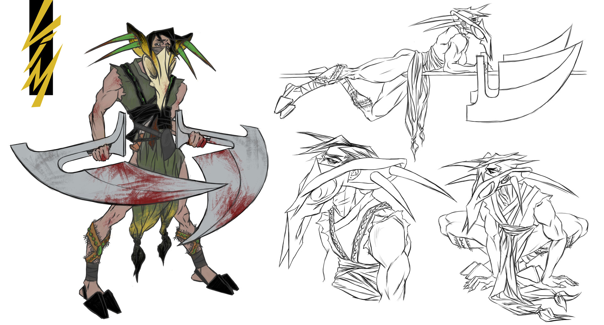 ArtStation - made this character for the AIII x Sixmorevodka Art Challenge