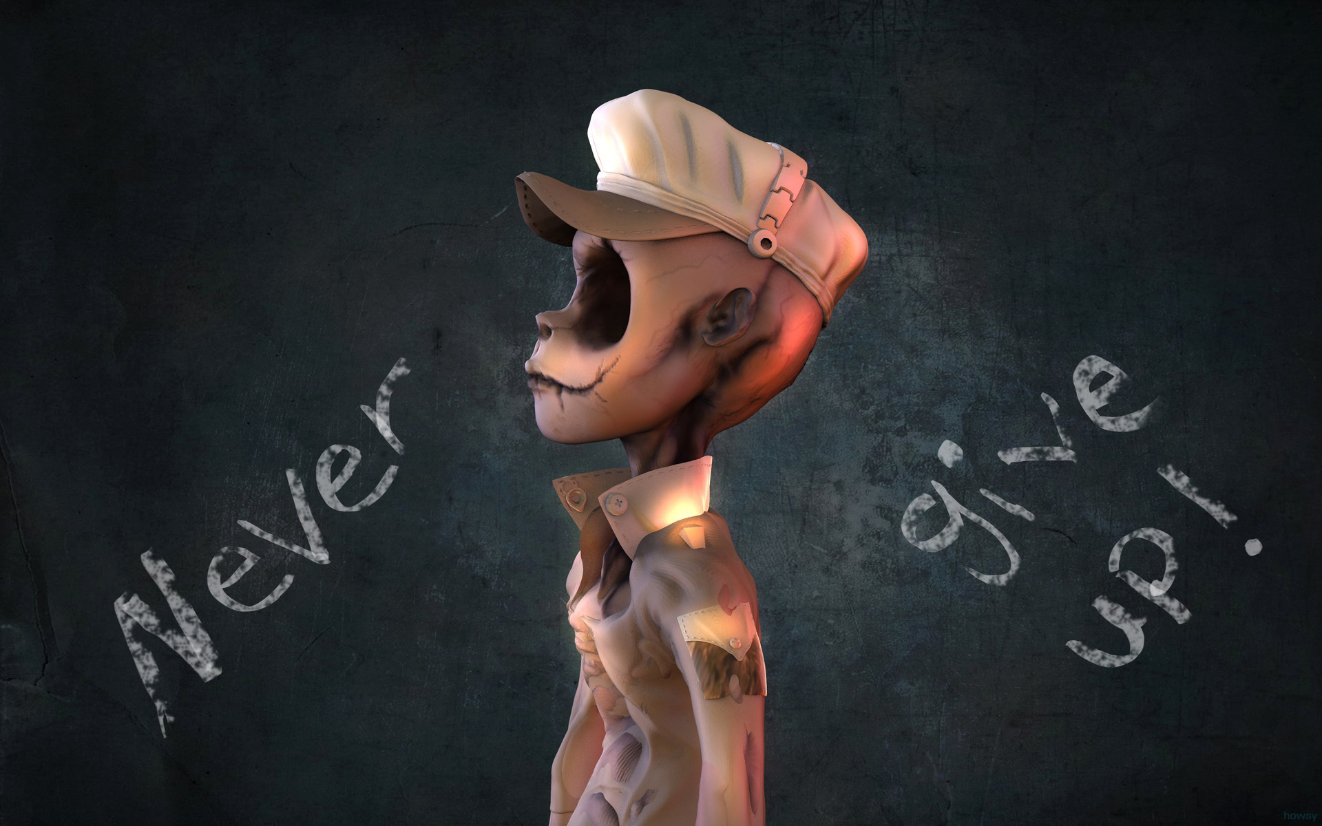 ArtStation - Baby skeleton concept Art