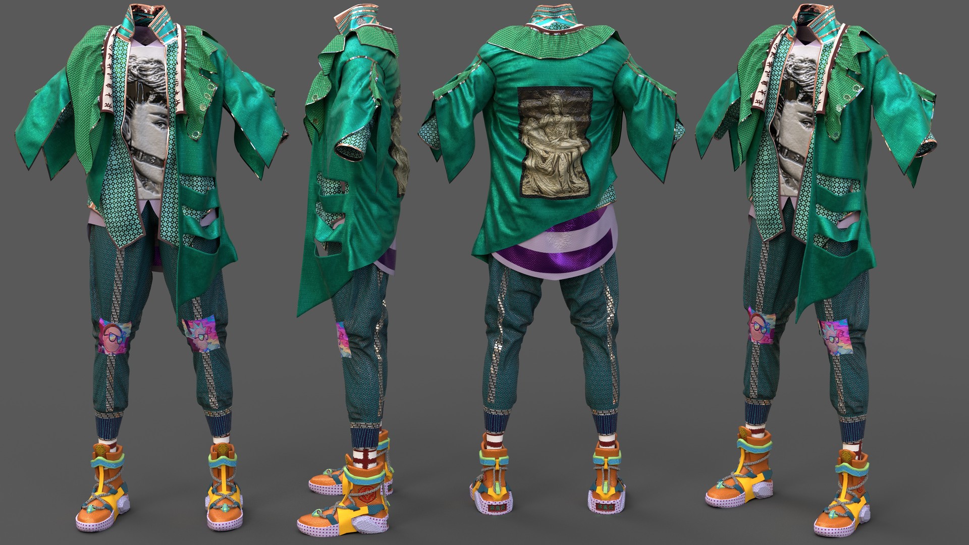 ArtStation - clothes