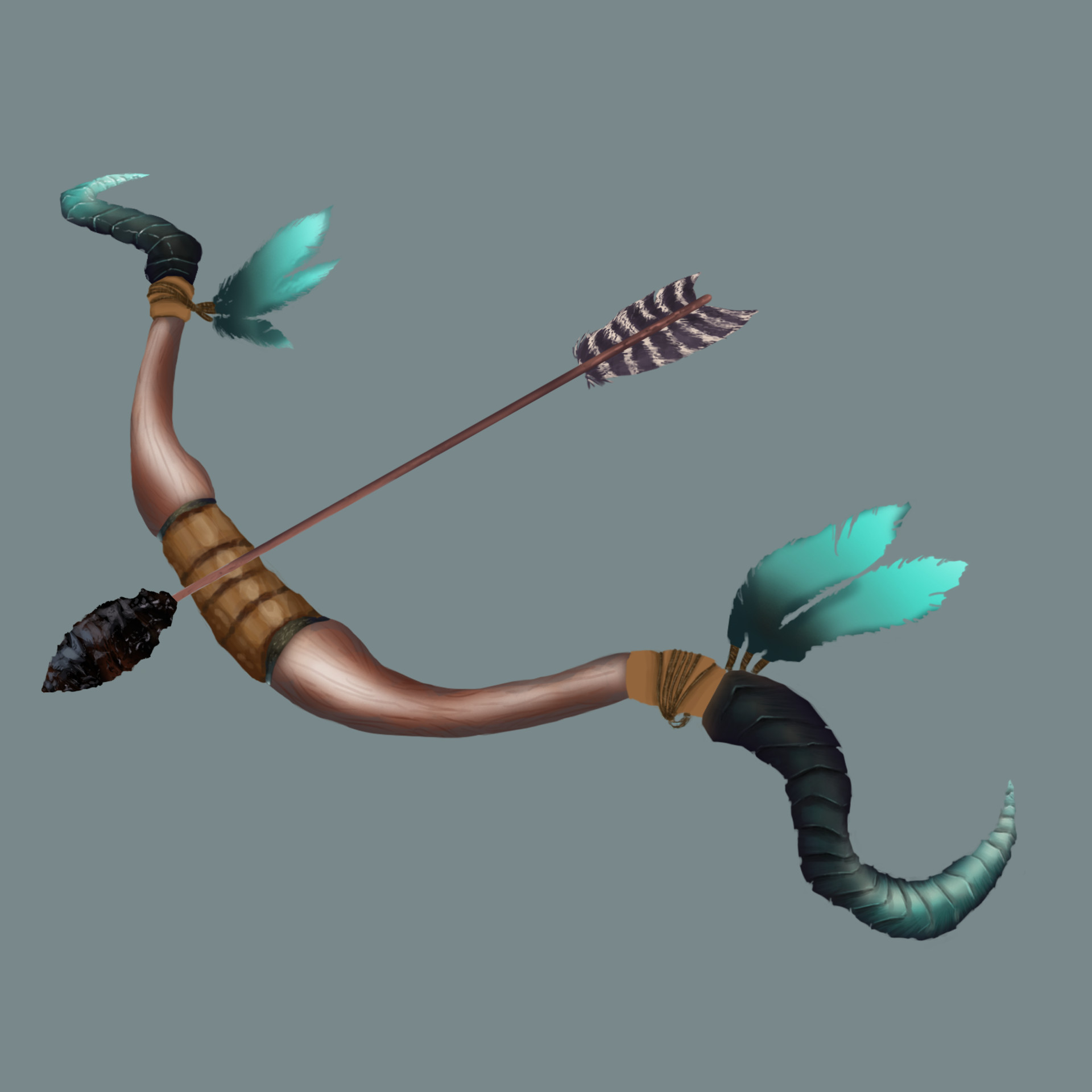 fantasy arrow drawing