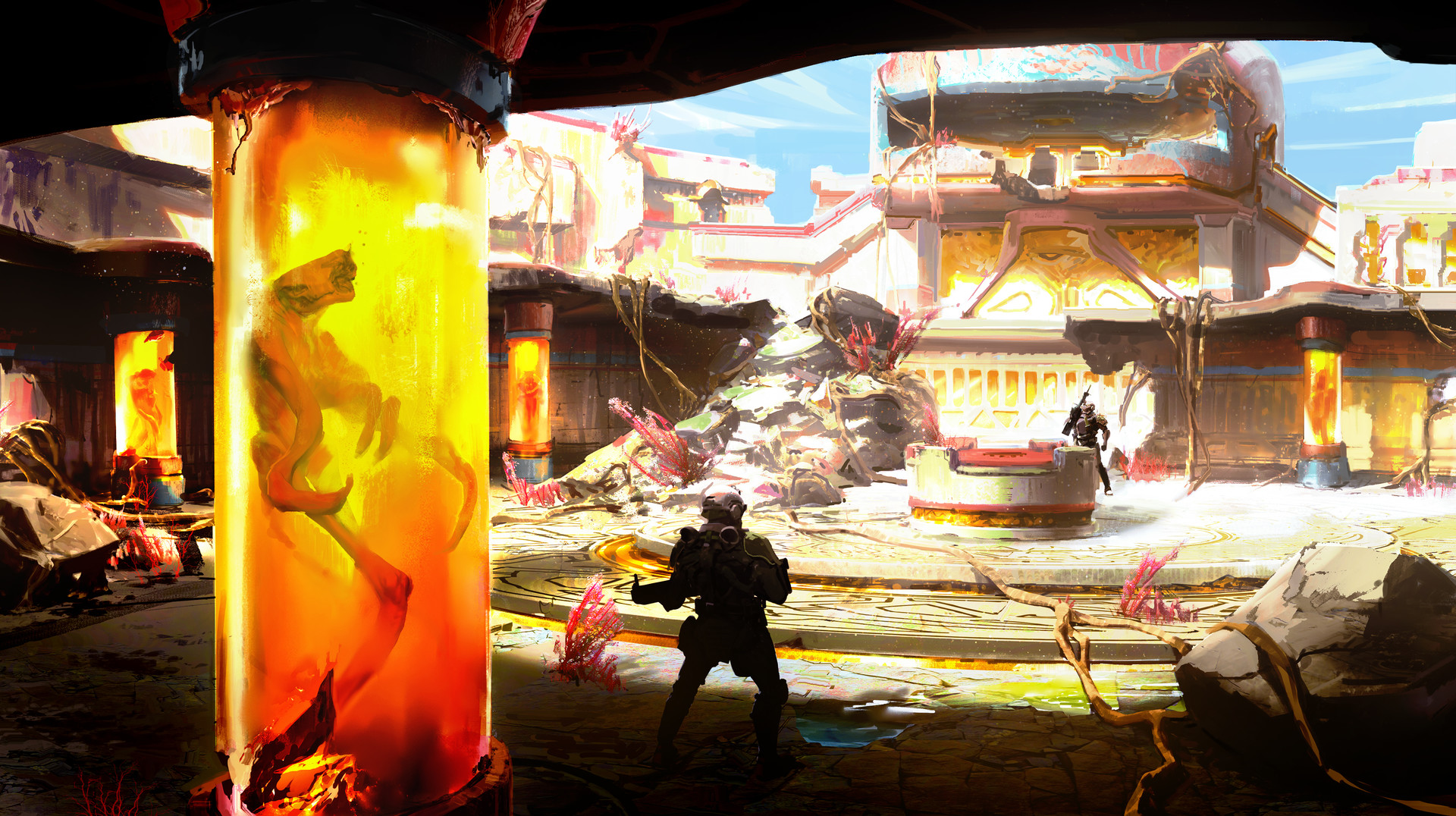 ArtStation - Vaettir Tomb Interior