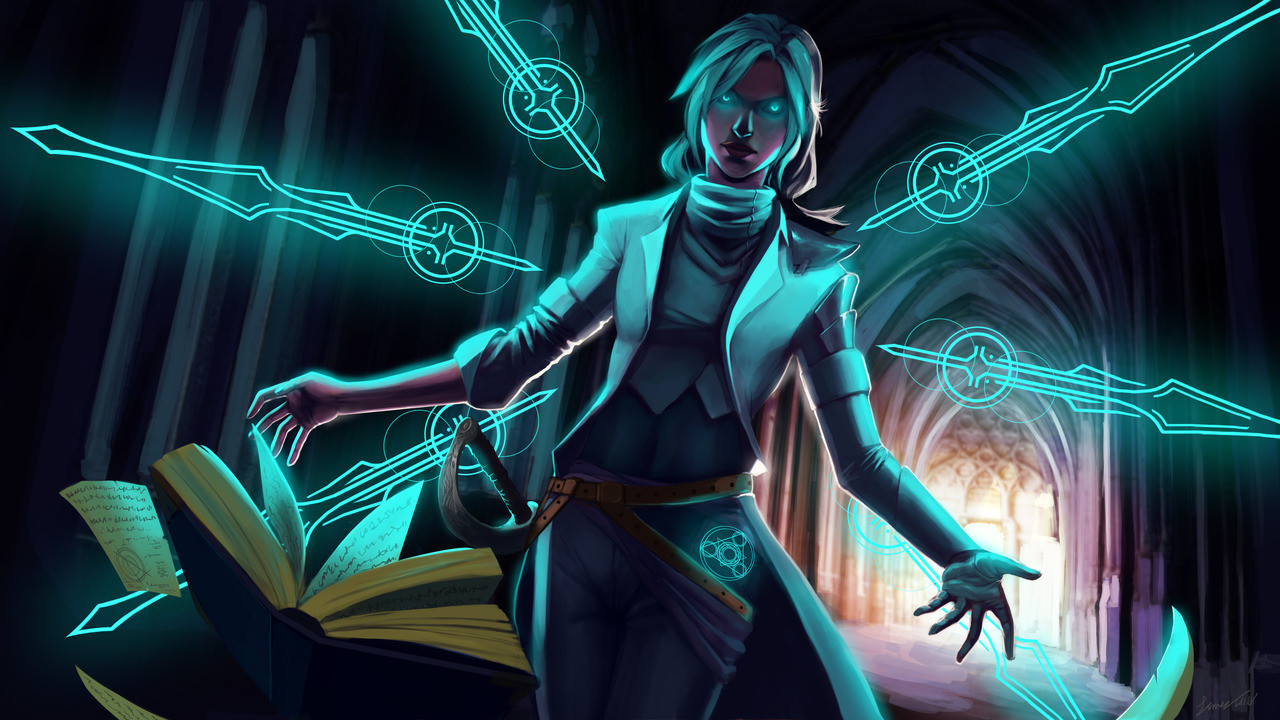 ArtStation - Archmage Blanche Silverclaire