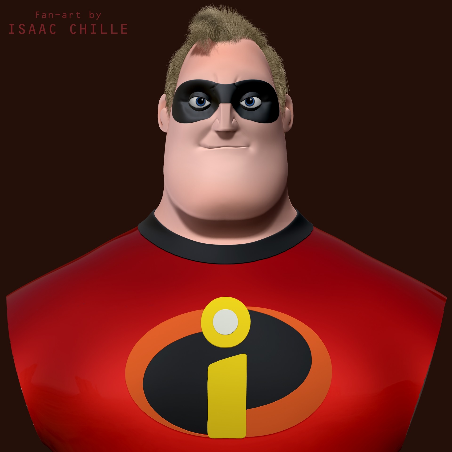 ArtStation - Mr. Incredible WIP Design and render in zbrush
