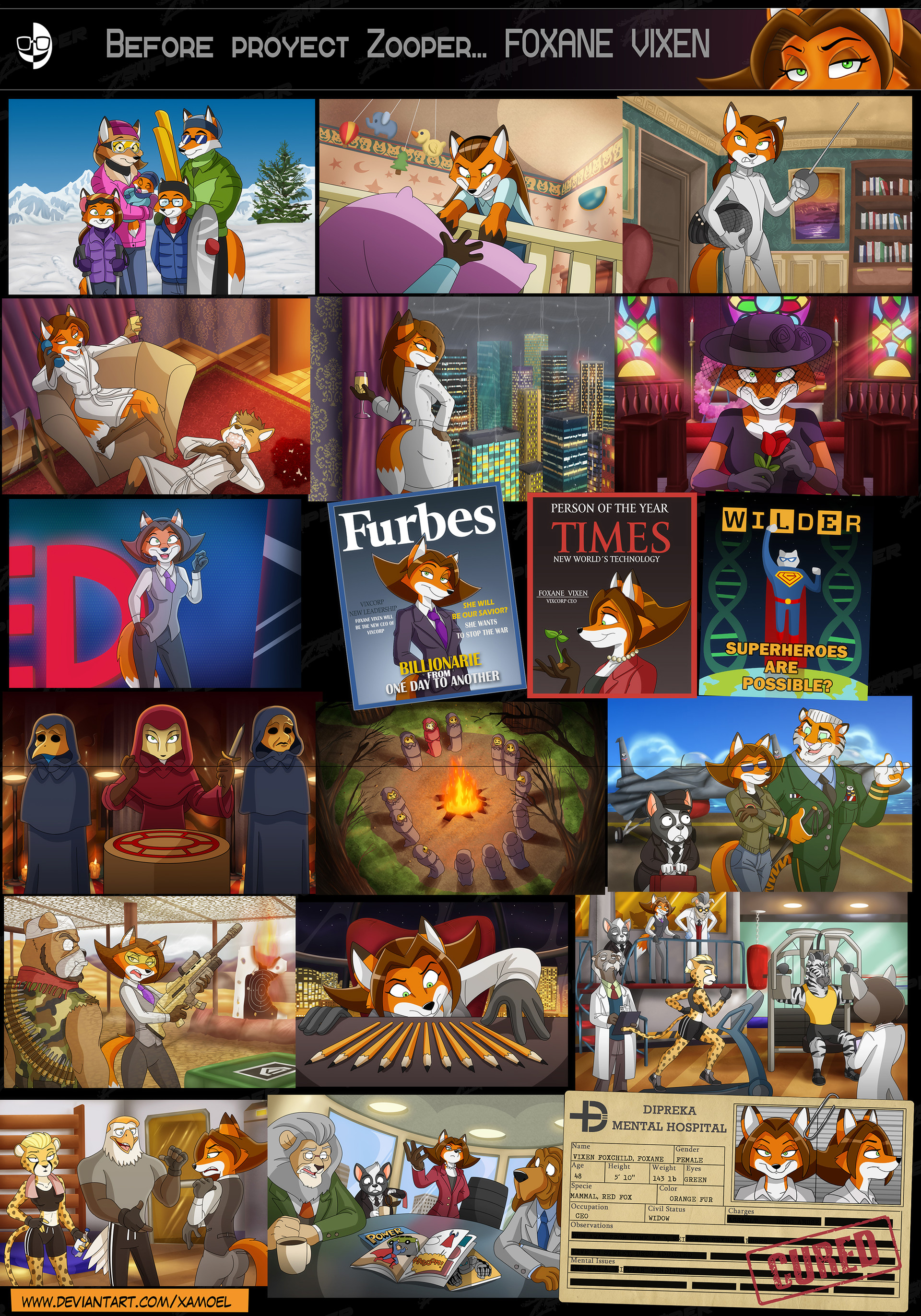ArtStation - BEFORE PROJECT Z.O.O.P.E.R_ FOXANE