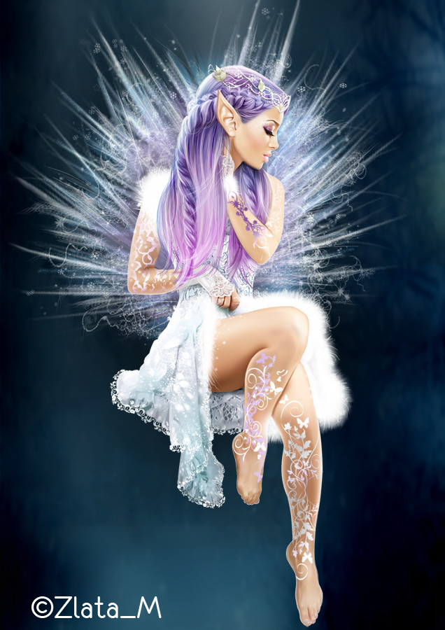 ArtStation - Winter Elf