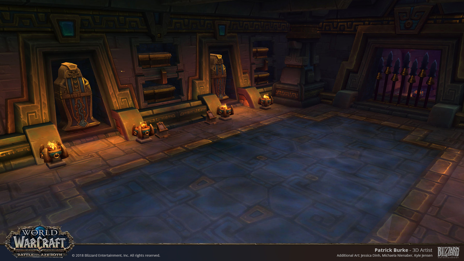 Patrick Burke - World of Warcraft: Battle for Azeroth: King's Rest