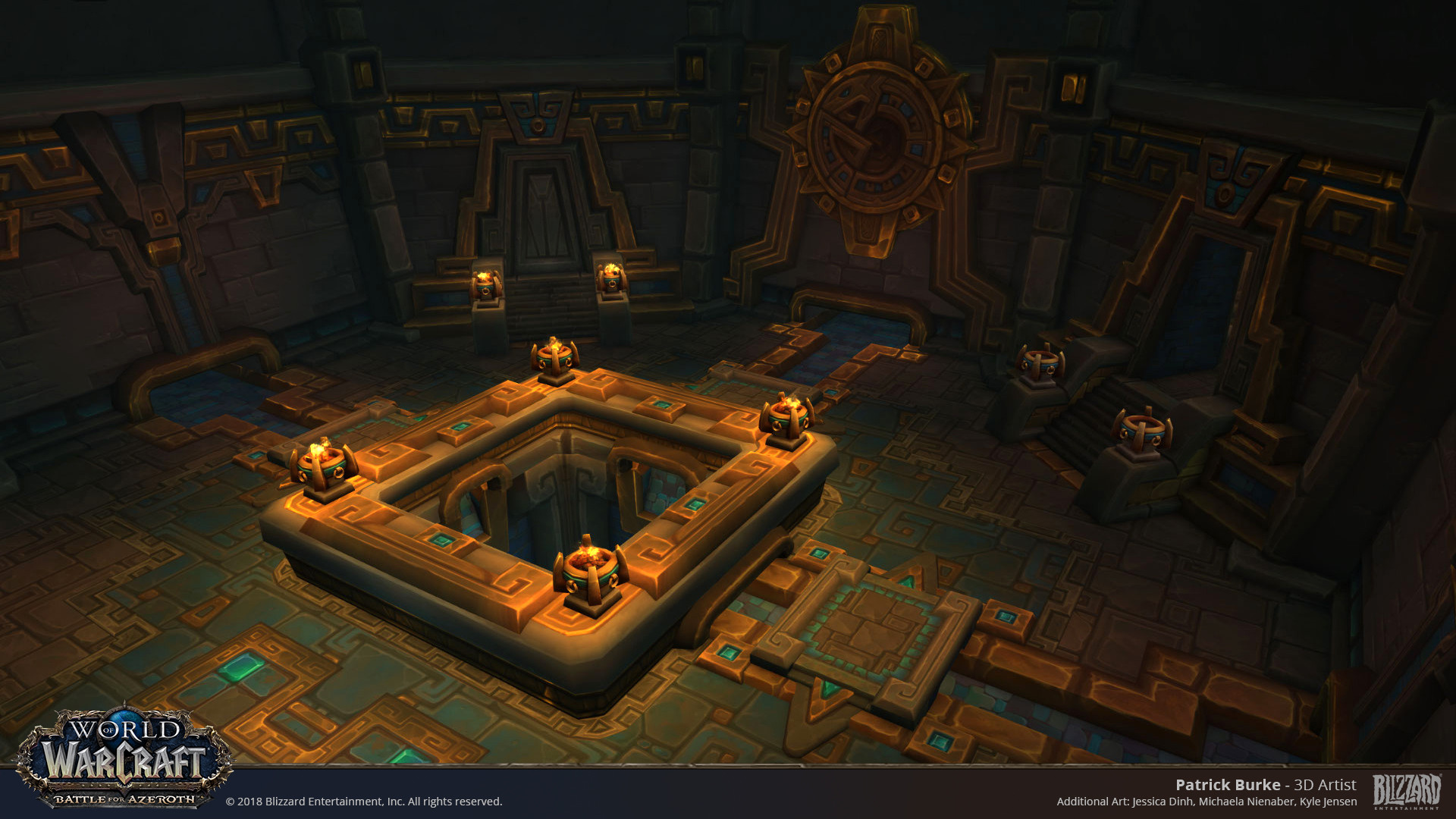 Patrick Burke - World of Warcraft: Battle for Azeroth: King's Rest