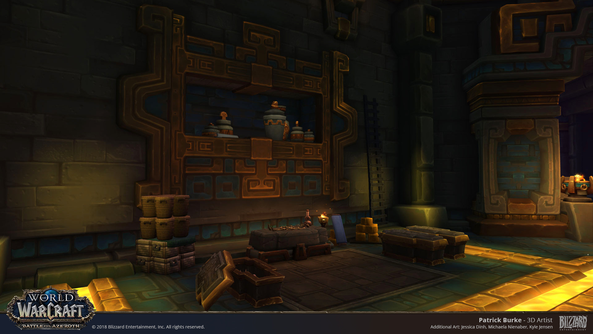 Patrick Burke - World of Warcraft: Battle for Azeroth: King's Rest