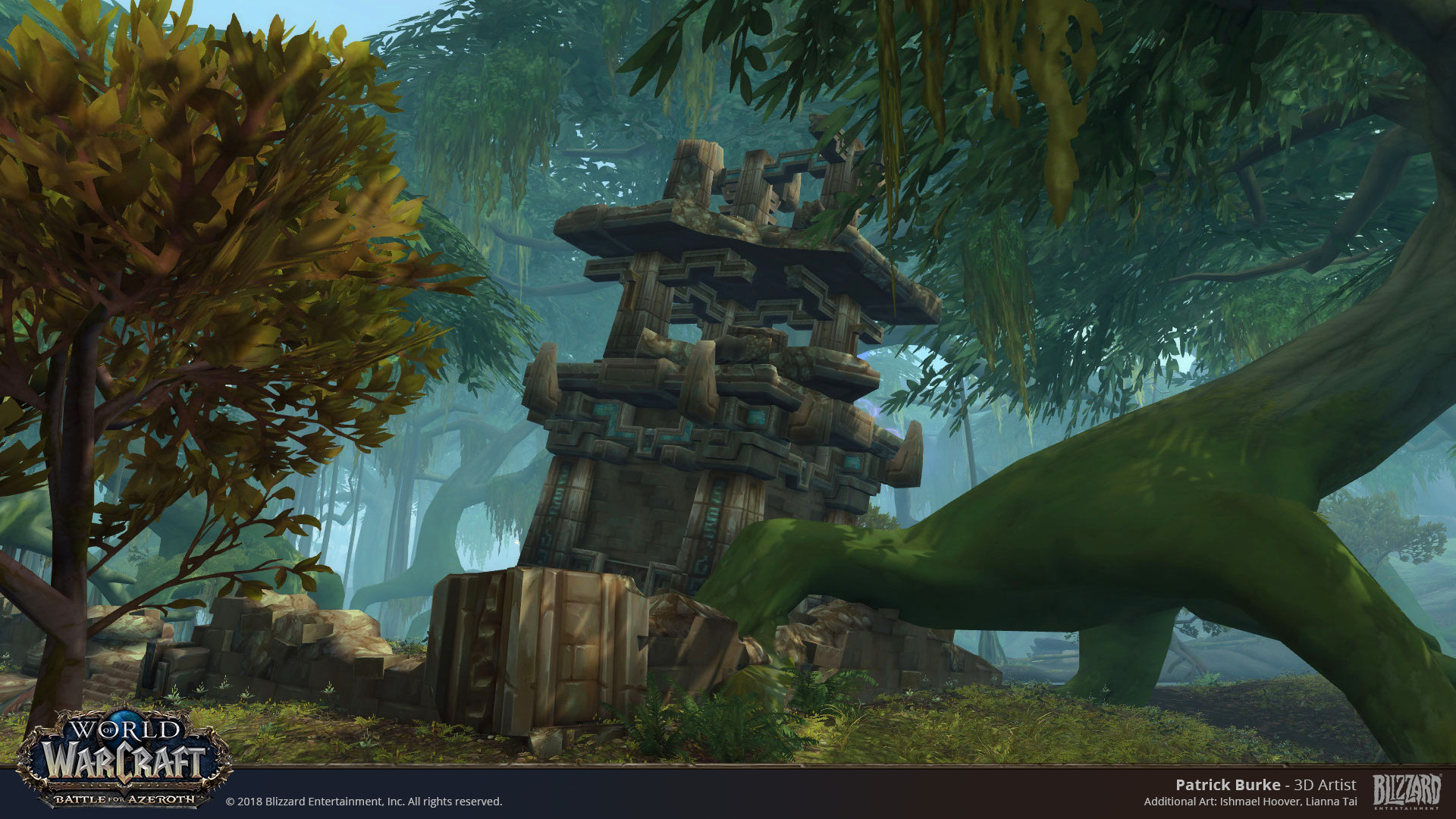 Patrick Burke - World of Warcraft: Battle for Azeroth: Nazmir and Voldun