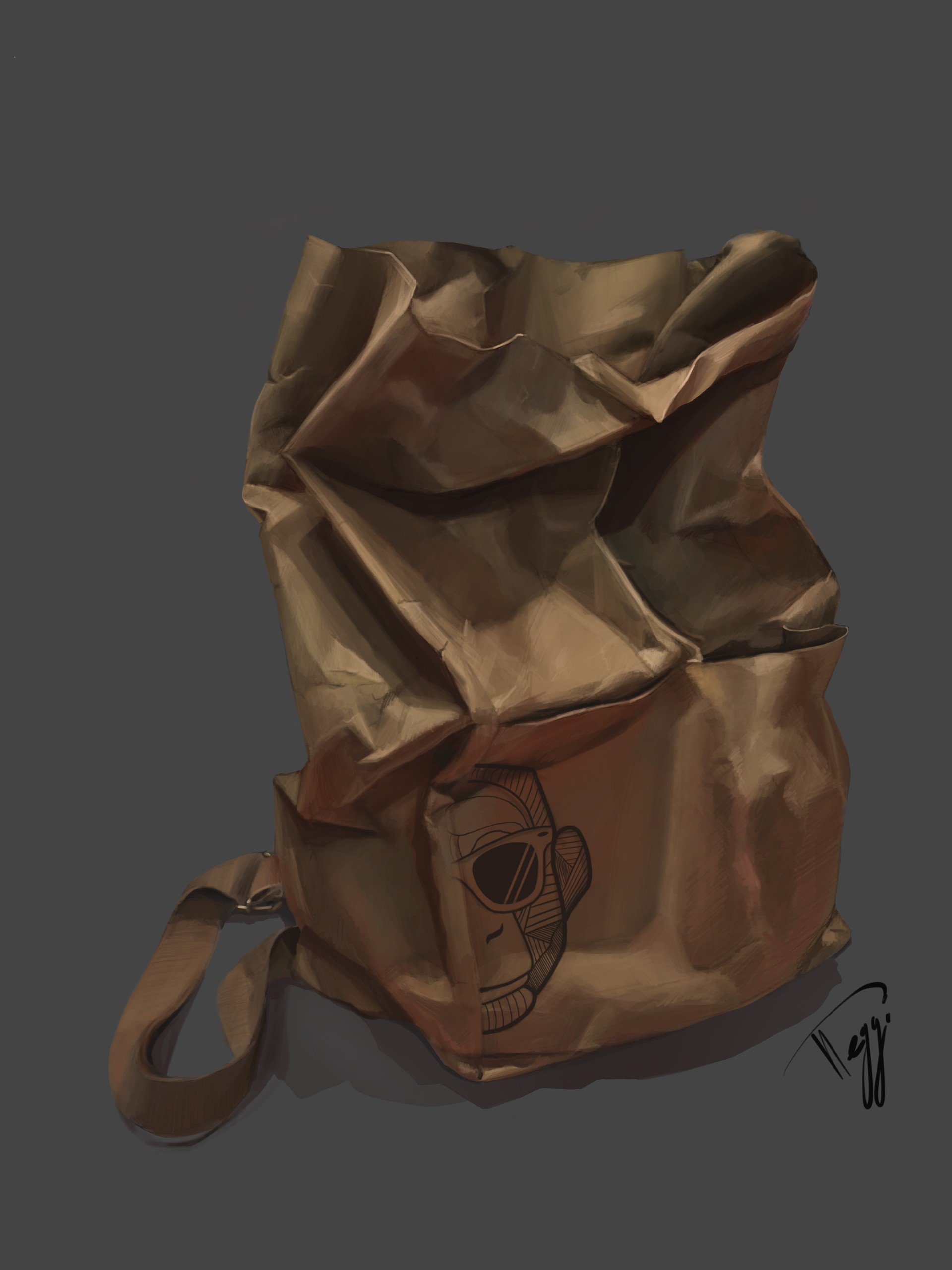 ArtStation - My backpack